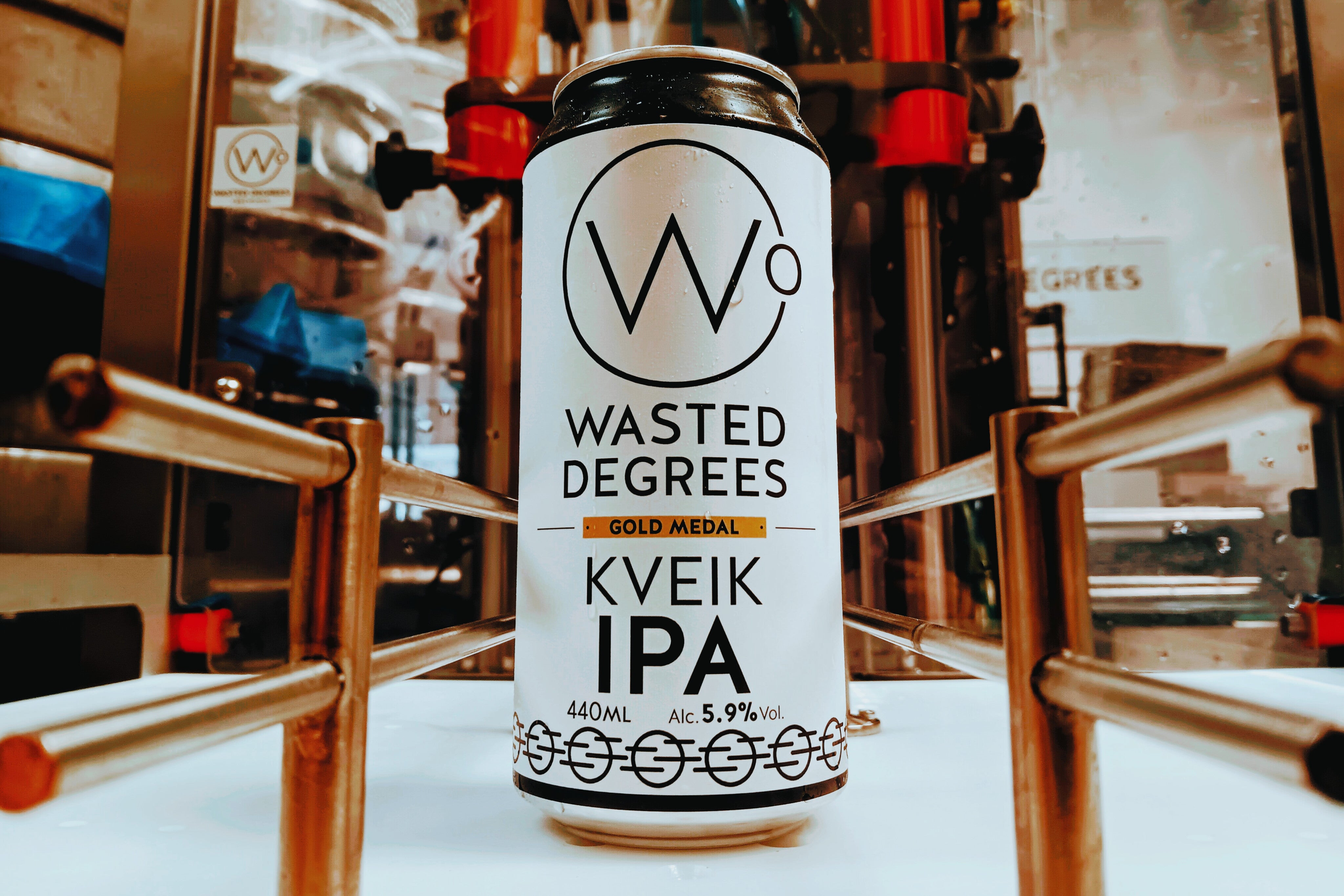 Gold Medal Kveik IPA | Wasted Degrees Brewing